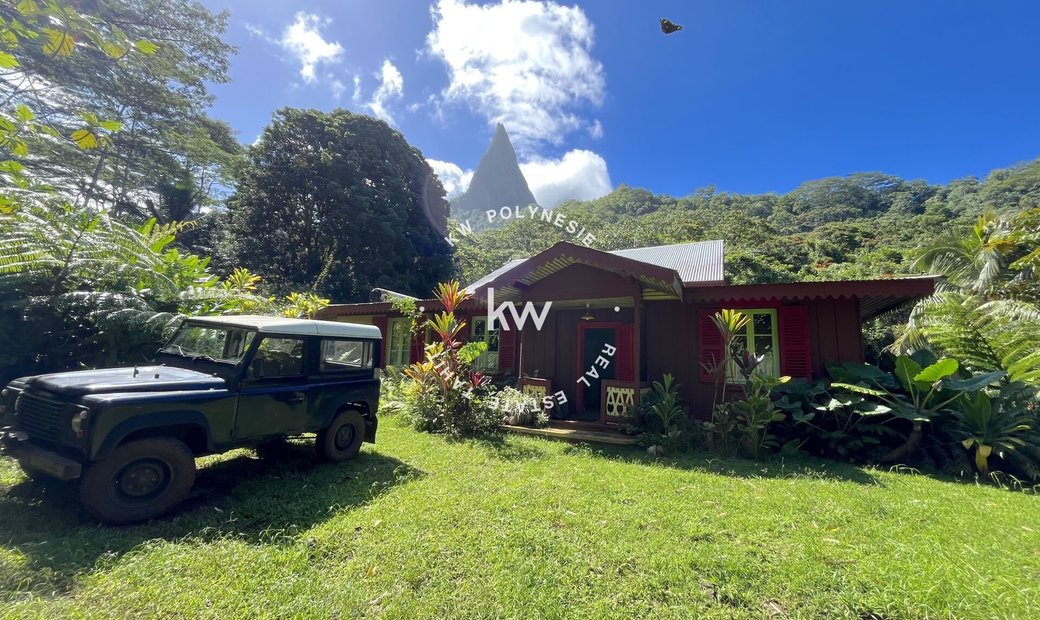 Moorea Maiao House In Moorea Maiao, Windward Islands, French Polynesia ...