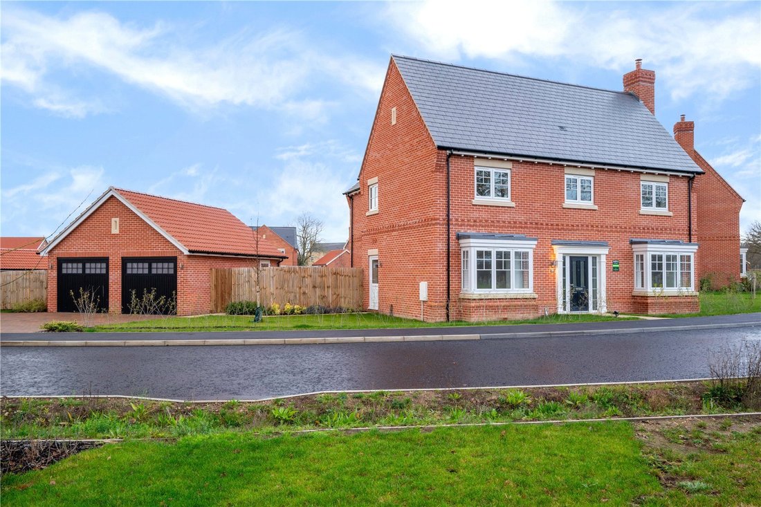 Maison, St. James Place, East Dans East Bergholt, Angleterre, Royaume ...