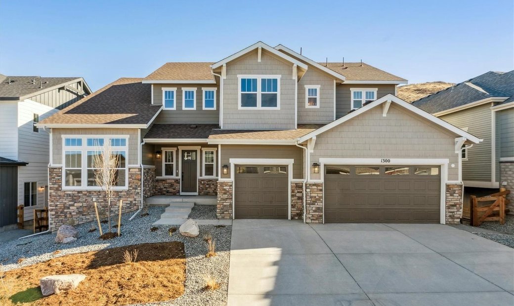 Résidence Unifamiliale à Castle Rock Dans Castle Rock, Colorado, états ...