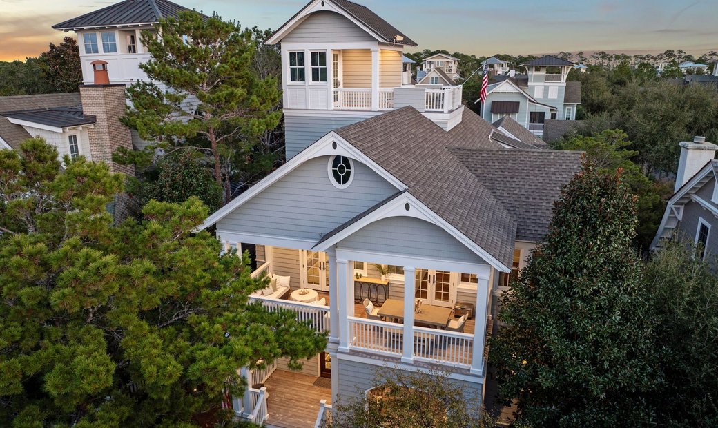 Architect Designed Coastal Retreat On In Rosemary Beach, Florida ...