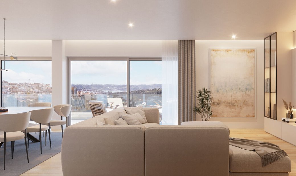 Appartement De 3 Chambres Avec Balcon De Dans Campolide, Lisbonne ...