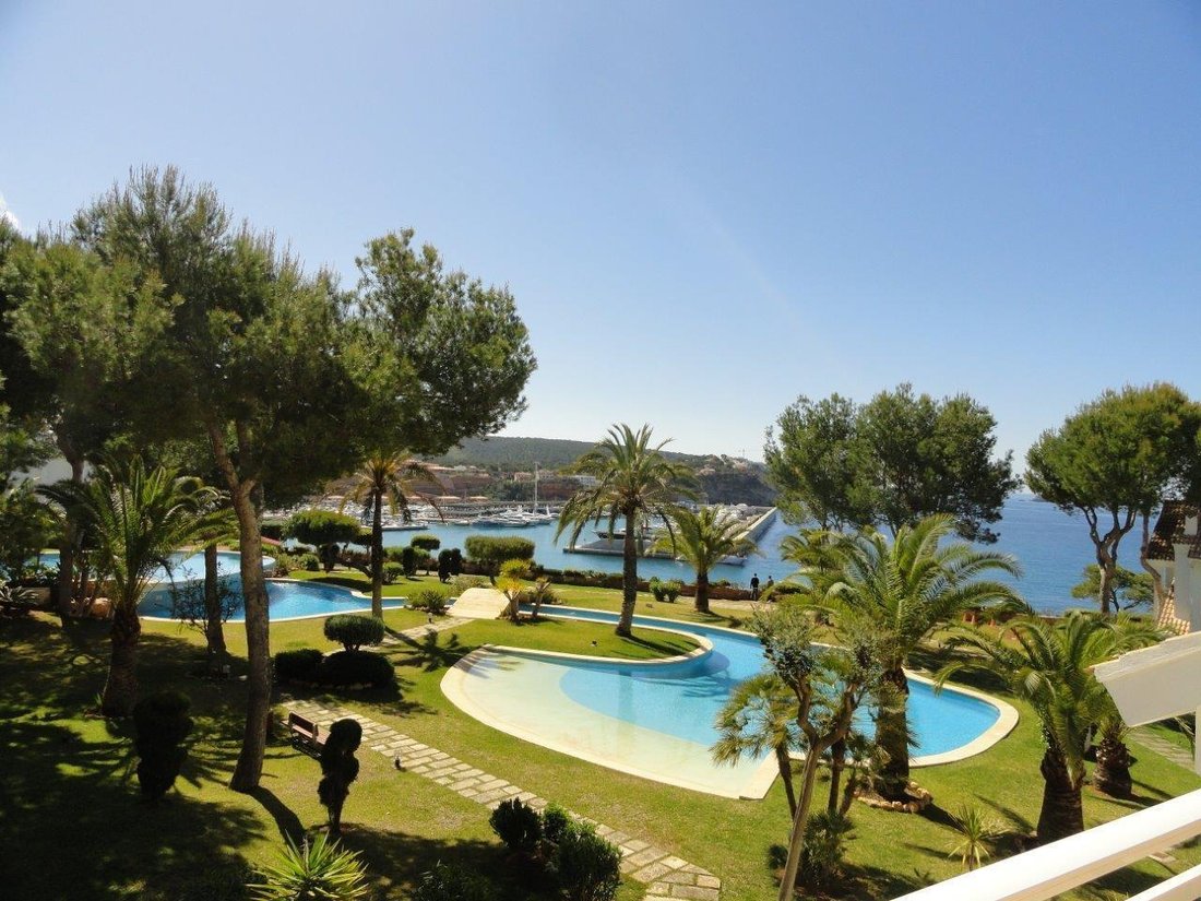 Townhouse On The Front Line Of The Sea In Santa Ponsa, Balearic Islands ...
