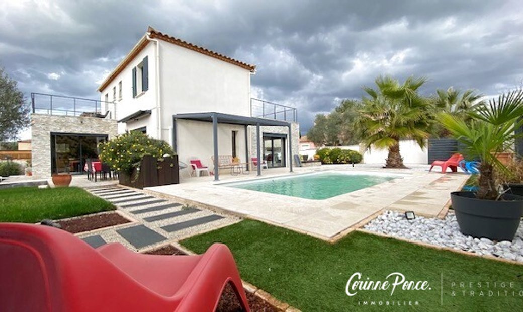 Villa Contemporaine De Type 6 De 168 M² Avec Dans Caveirac, Occitanie ...
