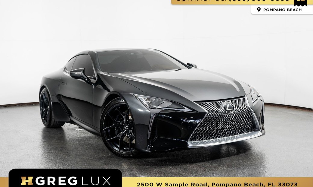 2018 Lexus Lc In Pompano Beach, Fl, United States For Sale (16753329)