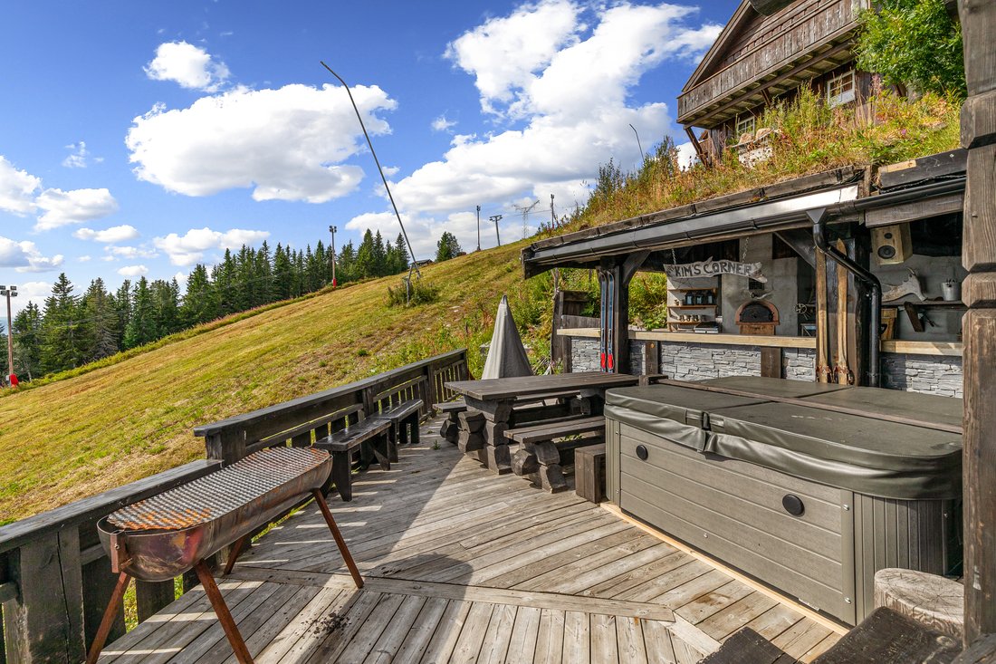 Charming Log Family Cabin With Panoramic Views. In Noresund, Buskerud ...