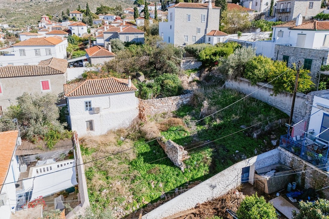 Terrain Exceptionnel Avec Vues Dans Hydra, Attique, Grèce à Vendre ...