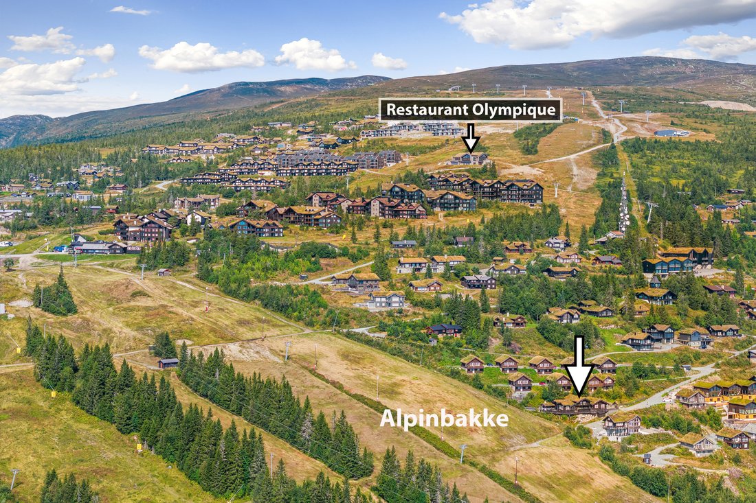 Charming Log Family Cabin With Panoramic Views. In Noresund, Buskerud ...