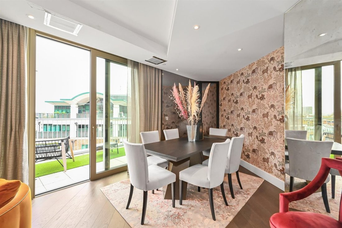 Royal Warwick Square, Kensington, Dans Londres, Angleterre, Royaume Uni ...