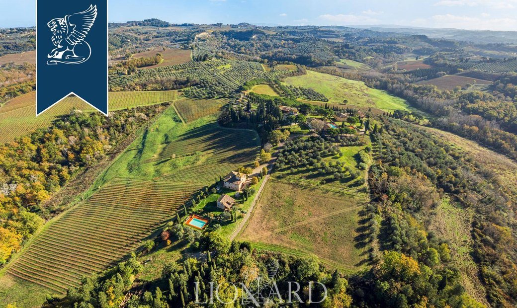Exclusive Panoramic Estate Overlooking Florence's Hills In Tuscany ...