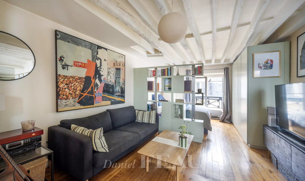 Paris 4th District – A Charming Pied A Terre En París, Isla De Francia ...