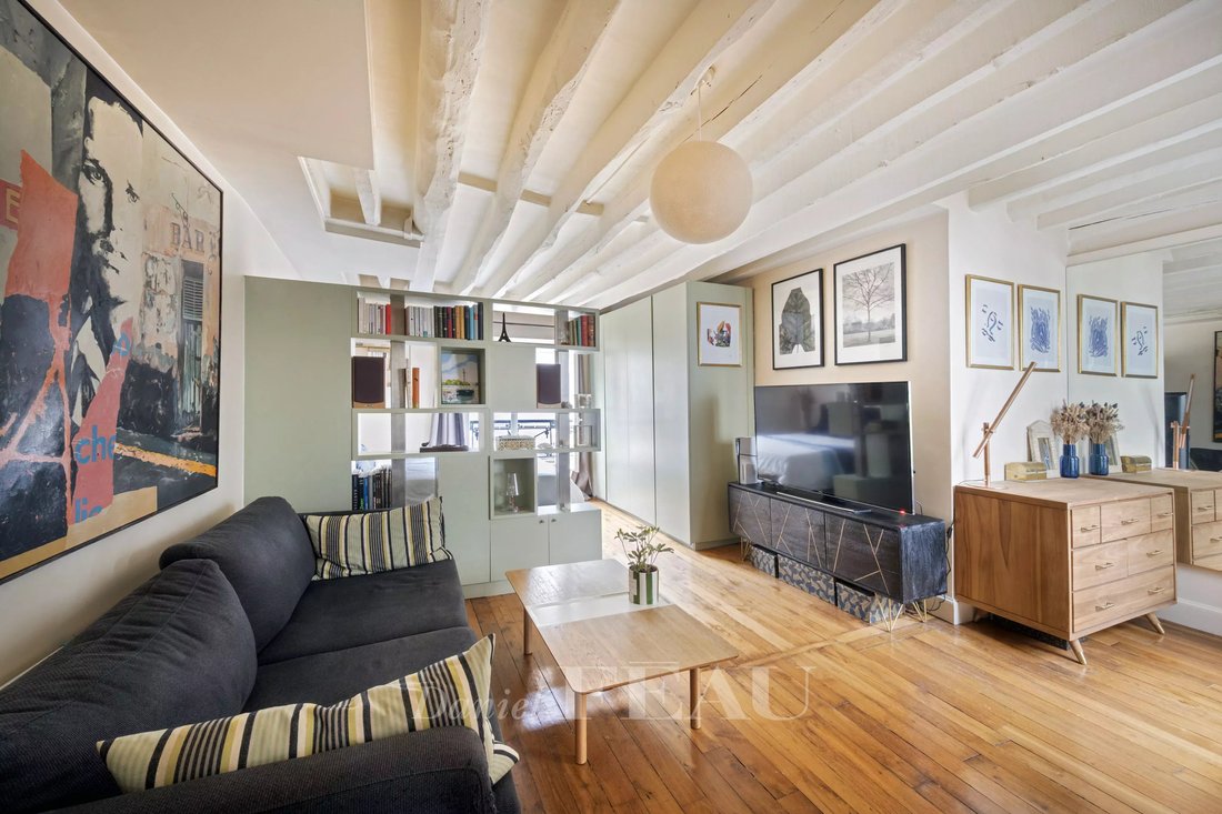 Paris 4th District – A Charming Pied A Terre En París, Isla De Francia ...