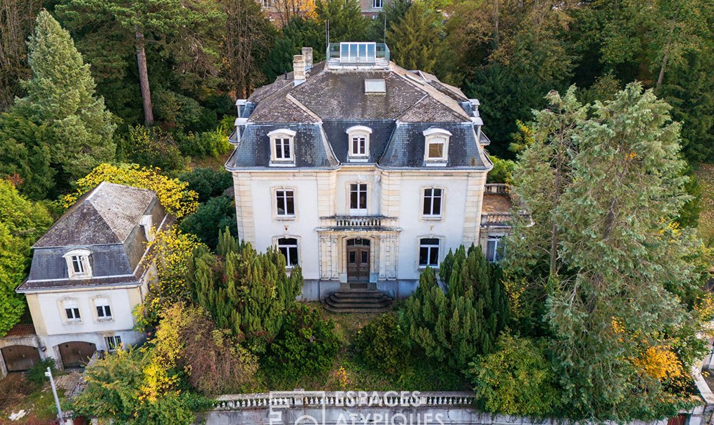 Mansion House On The Heights Of The Rebberg In Mulhouse, Grand Est ...