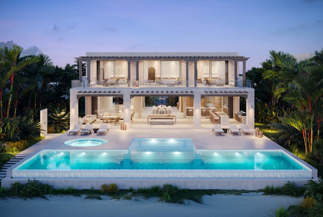New Construction Beach Villa In Long Bay Village, Anguilla For Sale ...