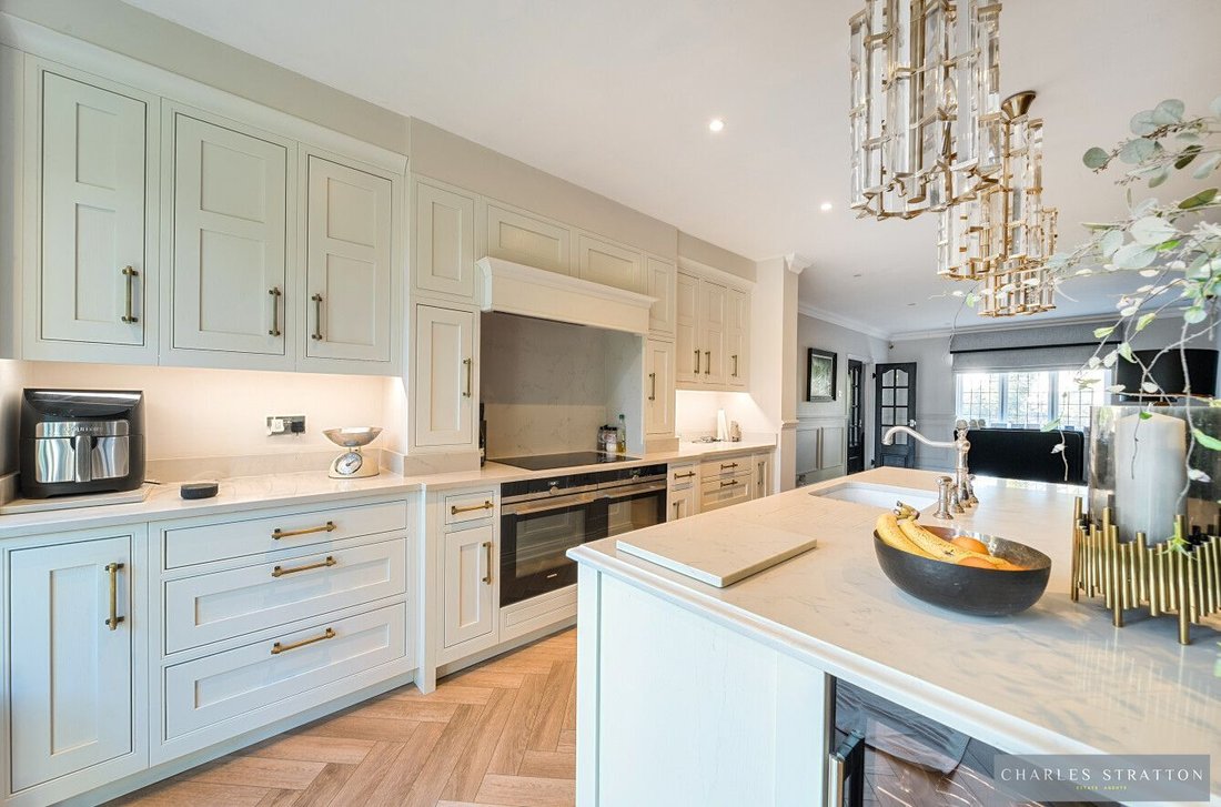 Route Principale, Parc Gidea Dans Romford, Angleterre, Royaume Uni à ...