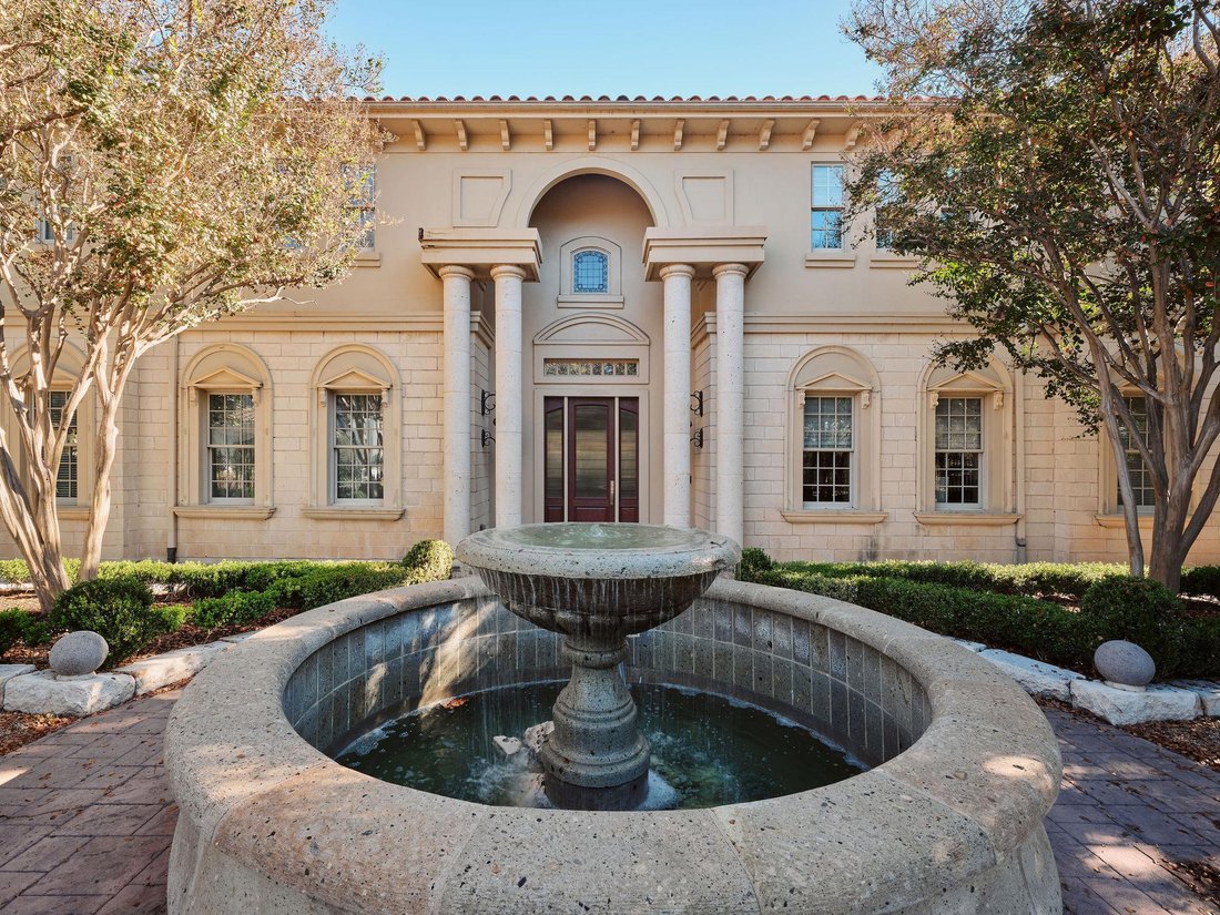 Remarkable Mansion With Italian Inspired In Austin, Texas, United ...
