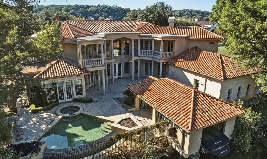 Remarkable Mansion With Italian Inspired In Austin, Texas, United ...