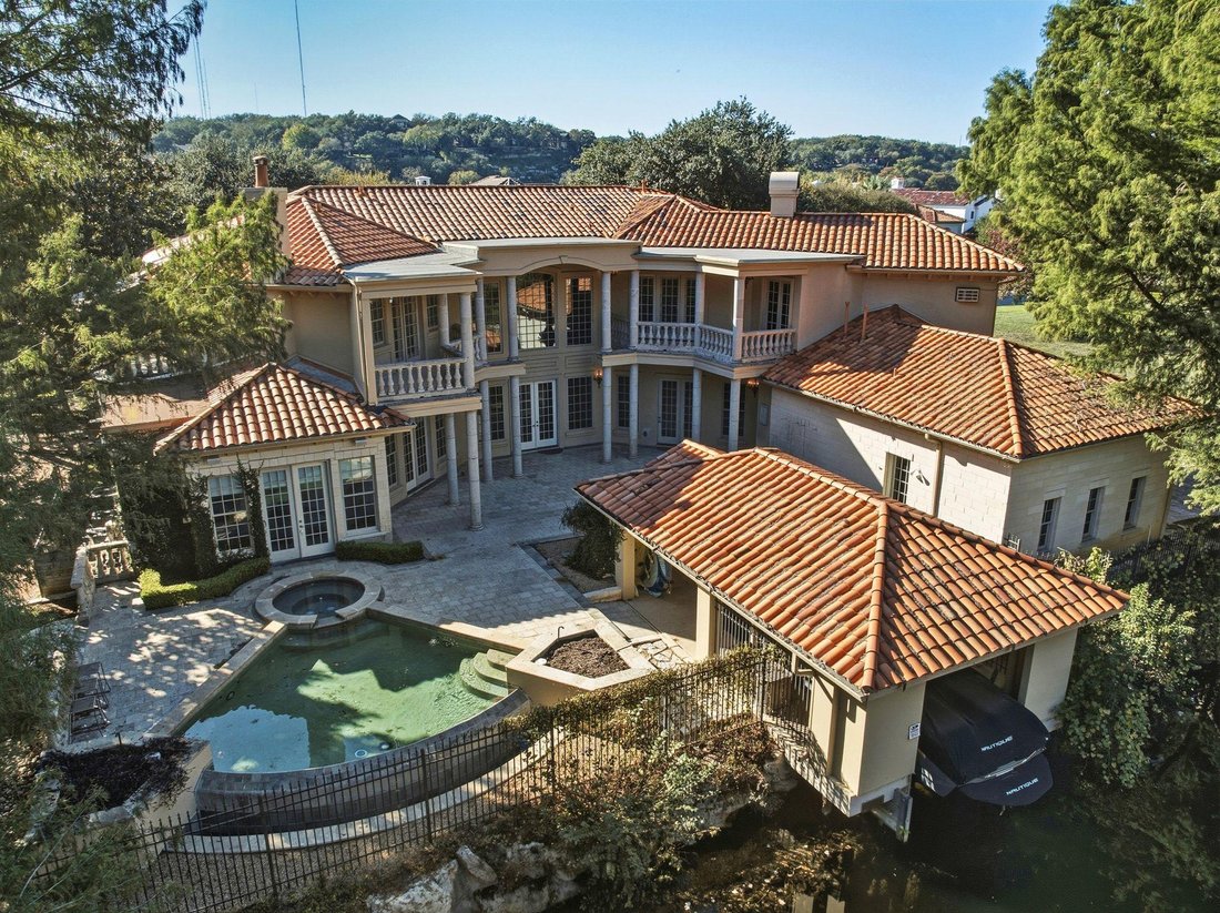 Remarkable Mansion With Italian Inspired In Austin, Texas, United ...