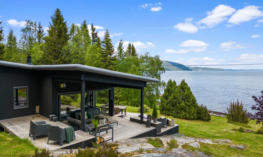 Modern Architect Designed Home In Norway Directly In Mosvik, Trøndelag ...