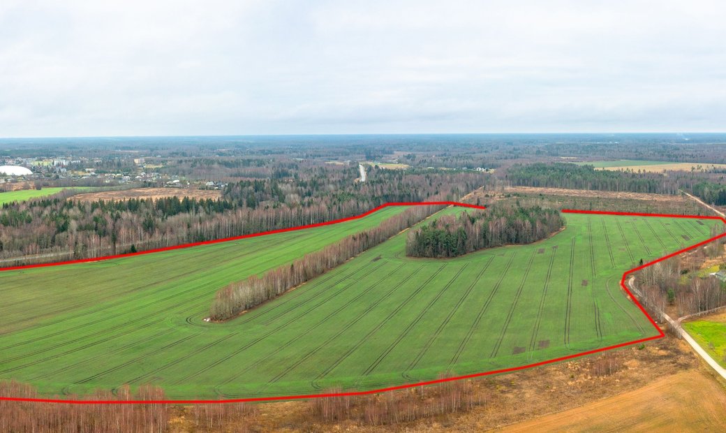 Bauland In Der Nähe Von Rail Baltic In Kalevi, Kreis Rapla, Estland Zu ...