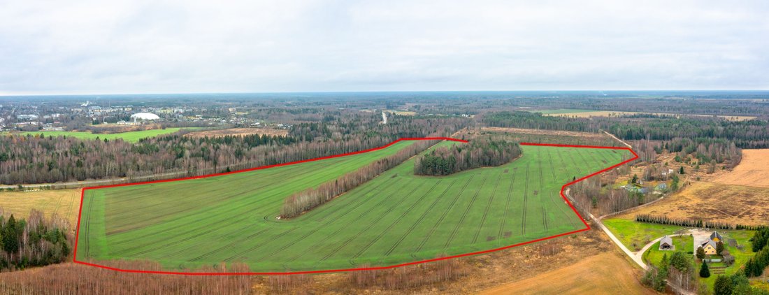 Bauland In Der Nähe Von Rail Baltic In Kalevi, Kreis Rapla, Estland Zu ...