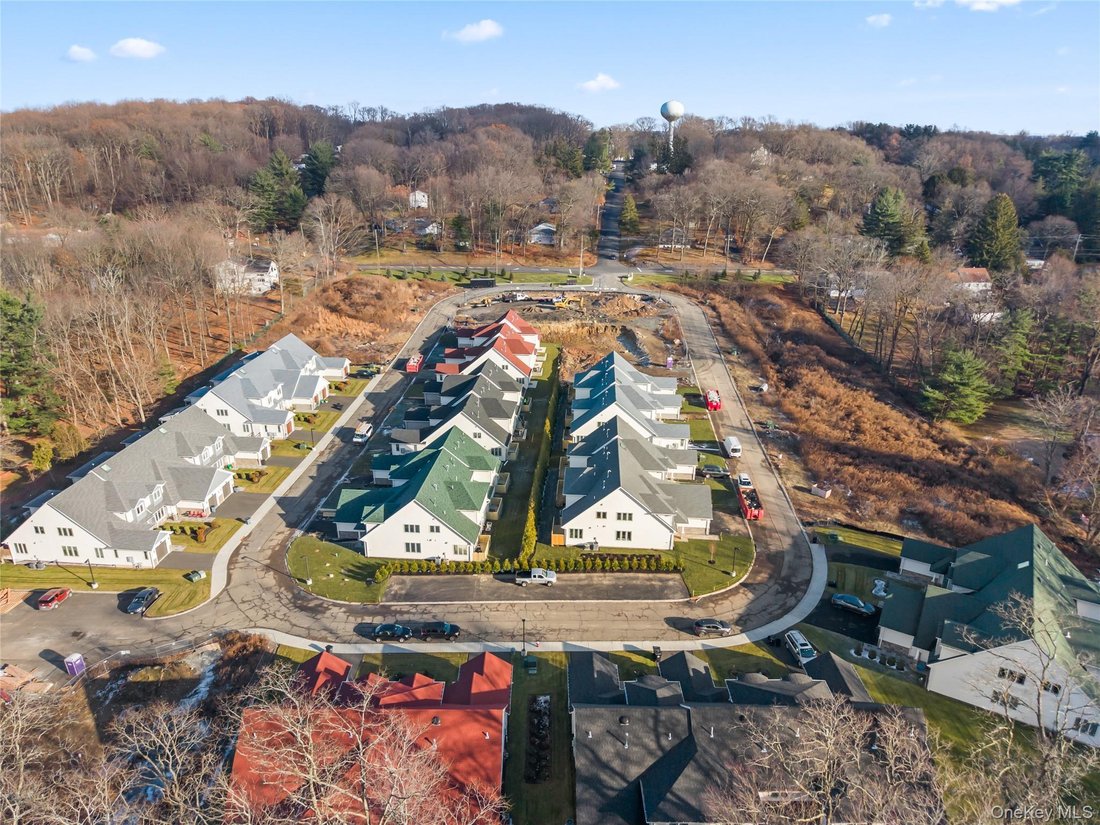 Wohngebiet Spring Valley In Spring Valley, New York, Vereinigte Staaten ...