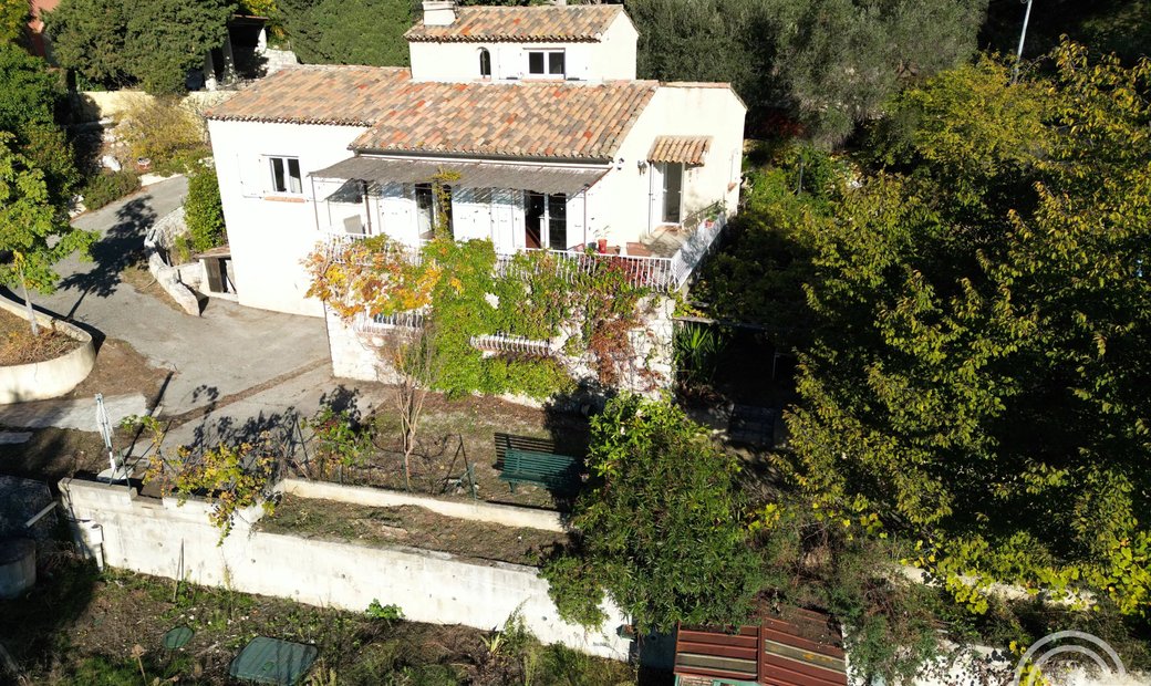 House 120m² On Land 1.512 M² In Falicon, Provence Alpes Côte D'azur ...