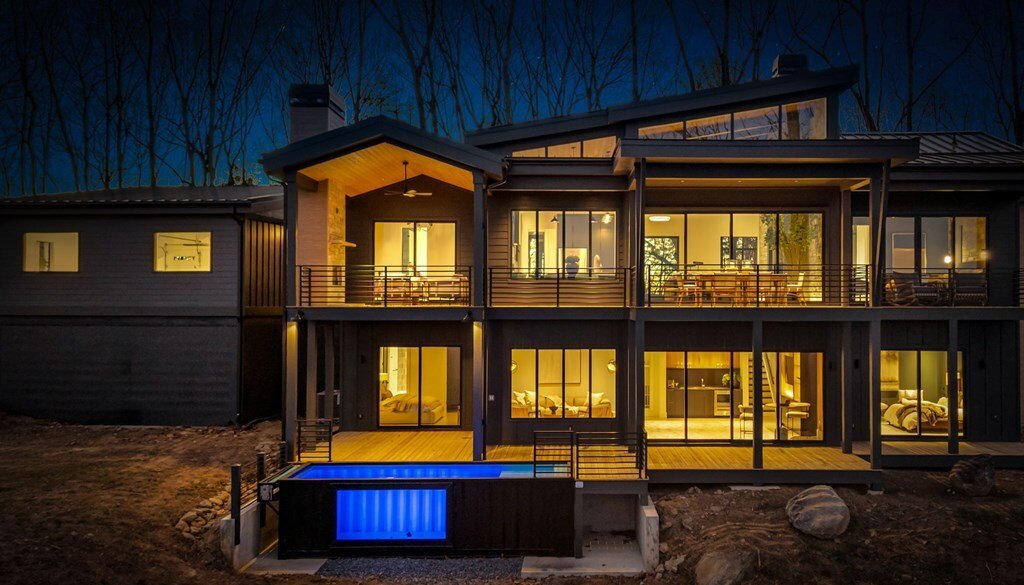 Maison Unifamiliale Ellijay états Unis Dans Ellijay, Géorgie, états ...