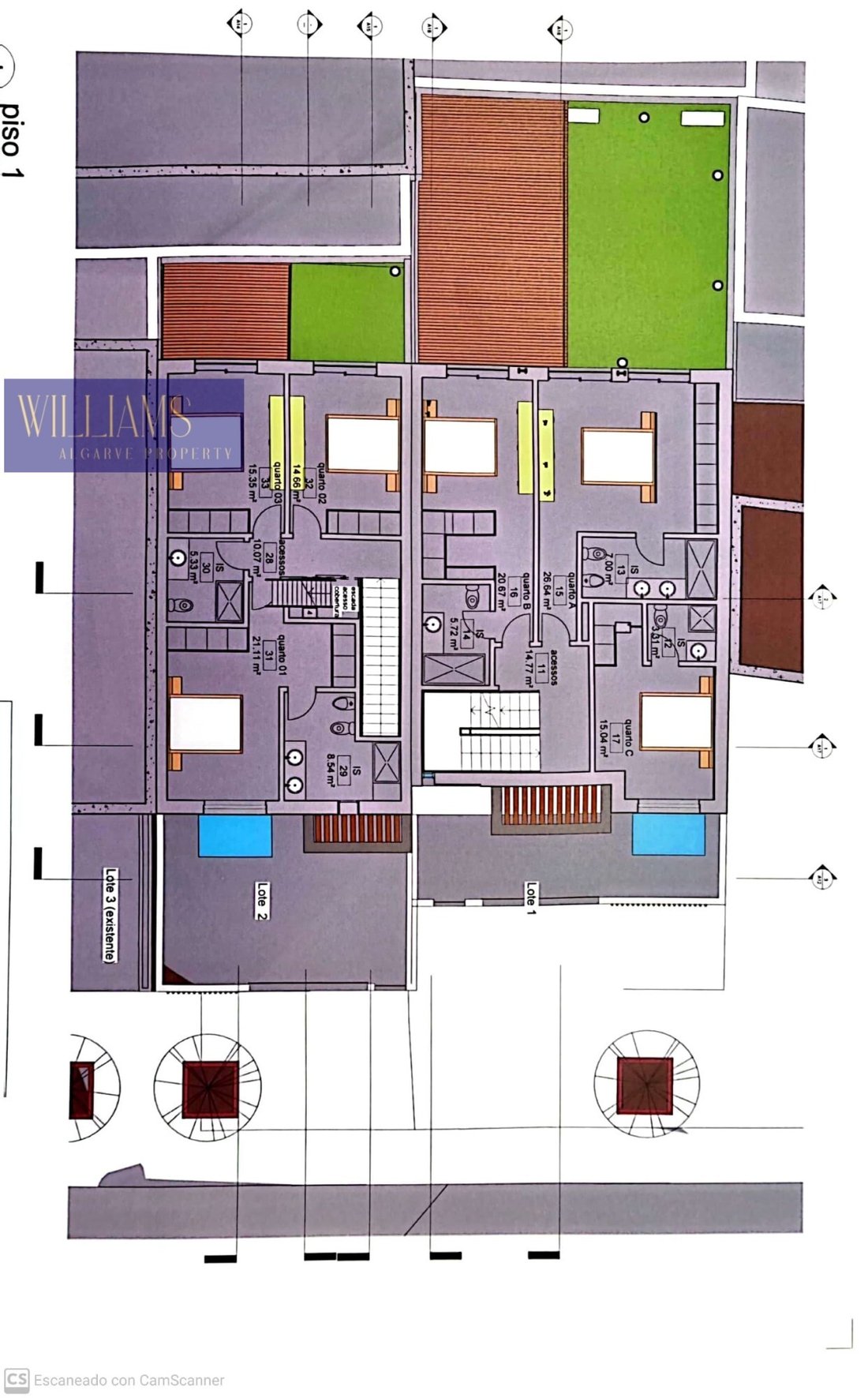 Faro 2 Baugrundstücke Von In Faro (Se Und Sao Pedro), Algarve, Portugal ...