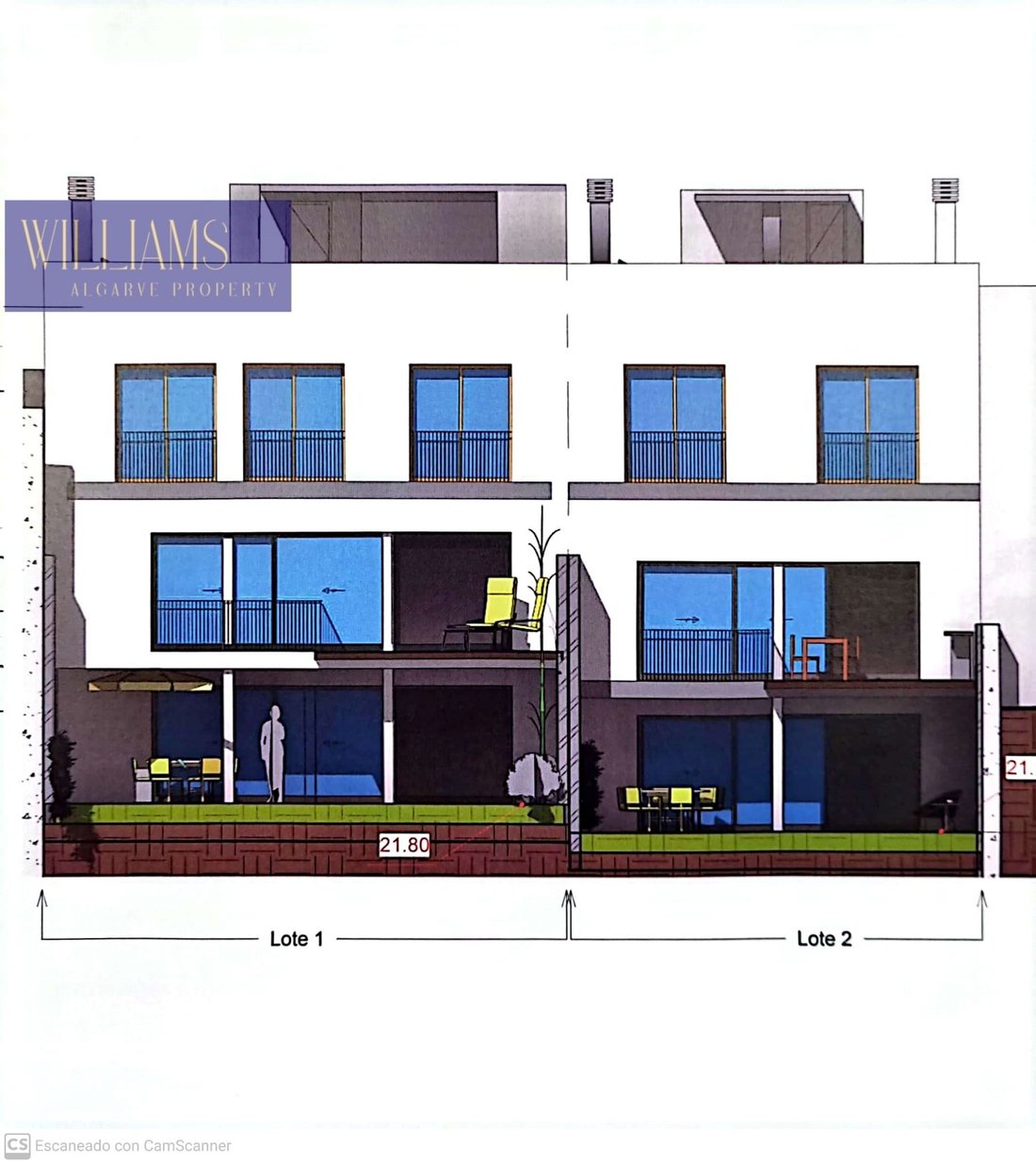 Faro 2 Baugrundstücke Von In Faro (Se Und Sao Pedro), Algarve, Portugal ...