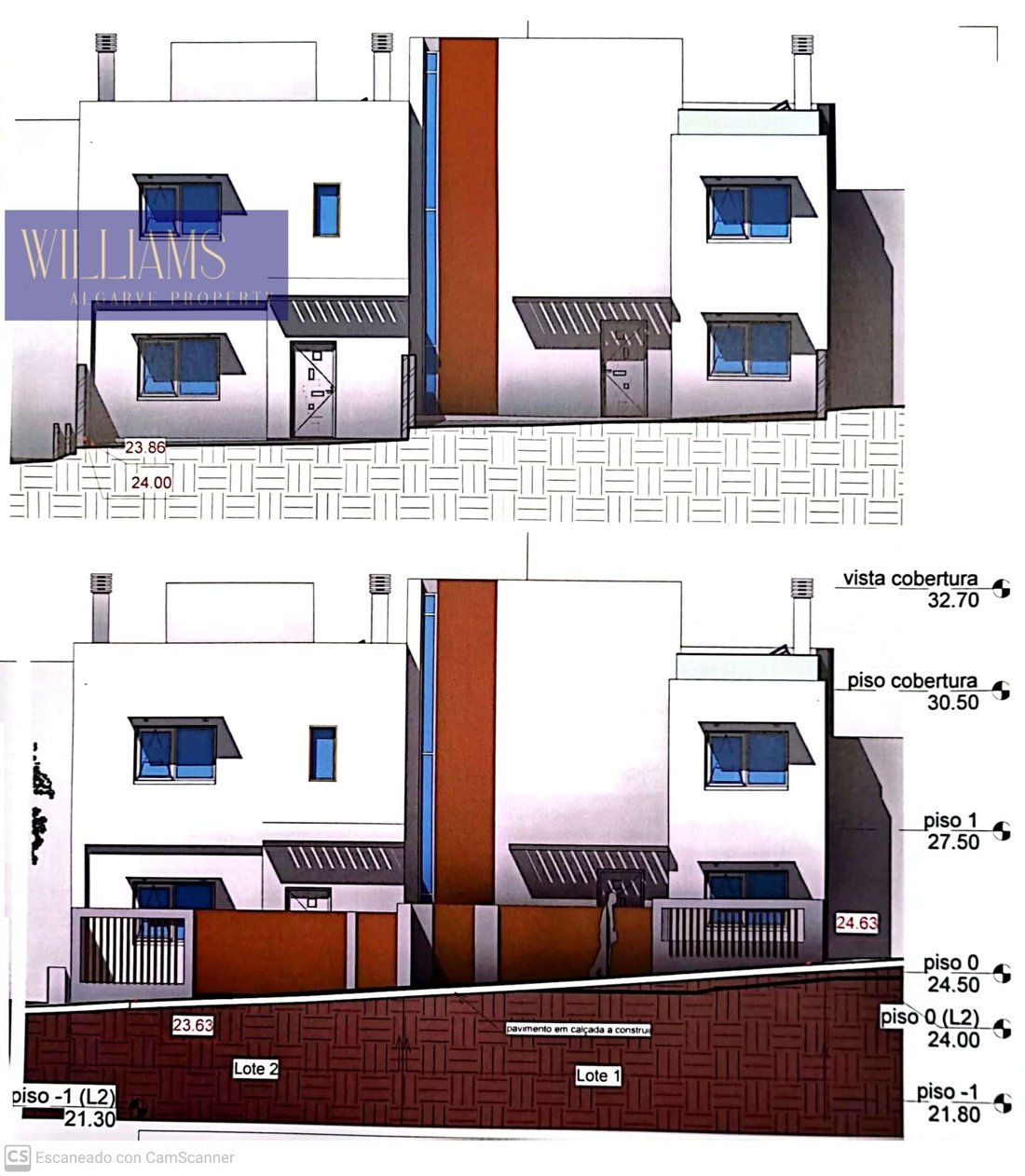 Faro 2 Baugrundstücke Von In Faro (Se Und Sao Pedro), Algarve, Portugal ...