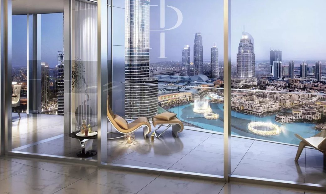 Il Primo 4 Bedroom Downtown Full Fountain In Dubai, Dubai, United Arab ...