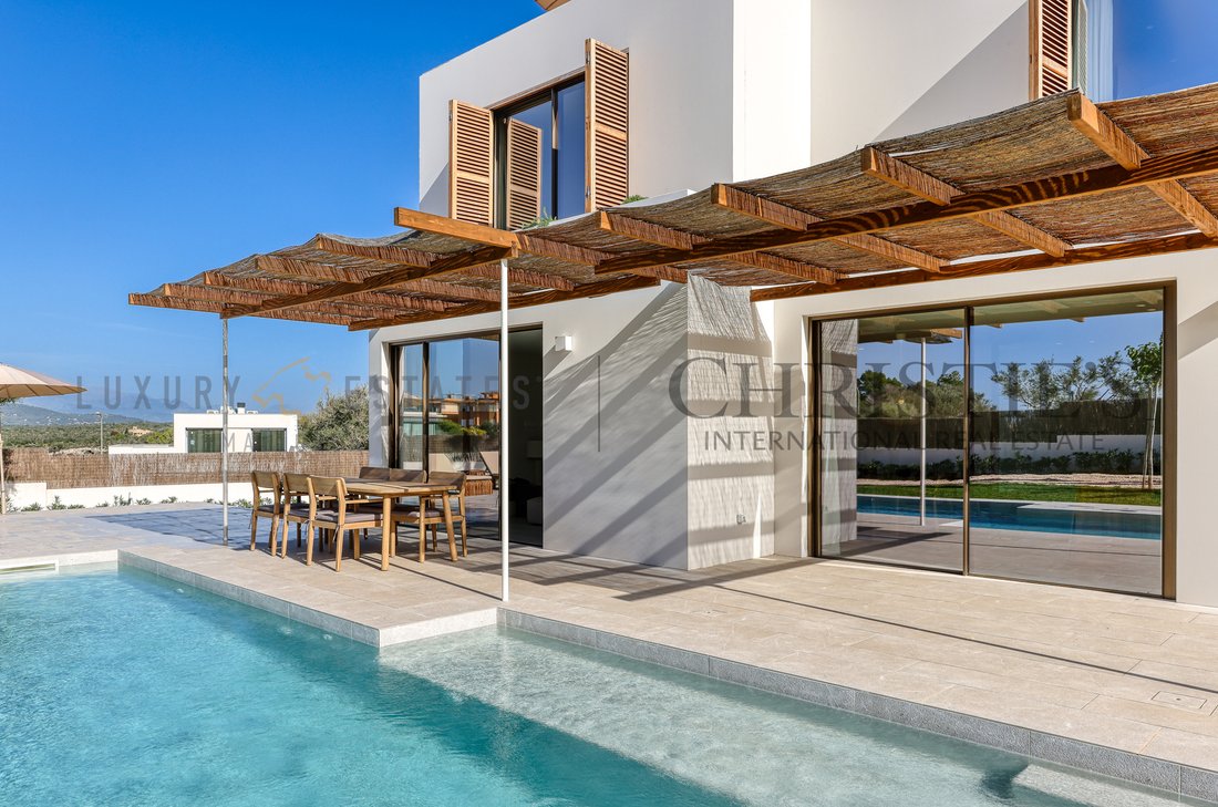 Modern New Build Villa In Son Gual Near The Dans Palma, îles Baléares ...