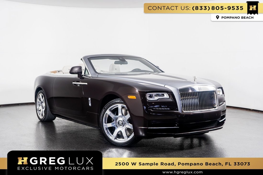 2017 Rolls Royce Dawn In Pompano Beach, Fl, United States For Sale ...