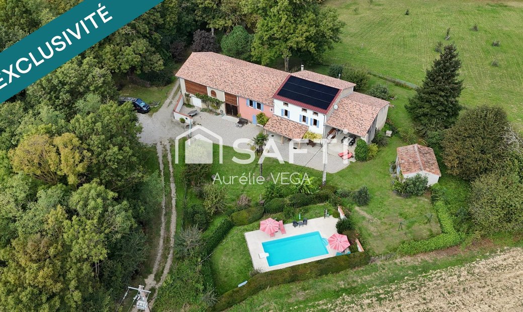 Propriété De Caractère Avec Gîte, Piscine Et En Mirepoix, Occitania ...