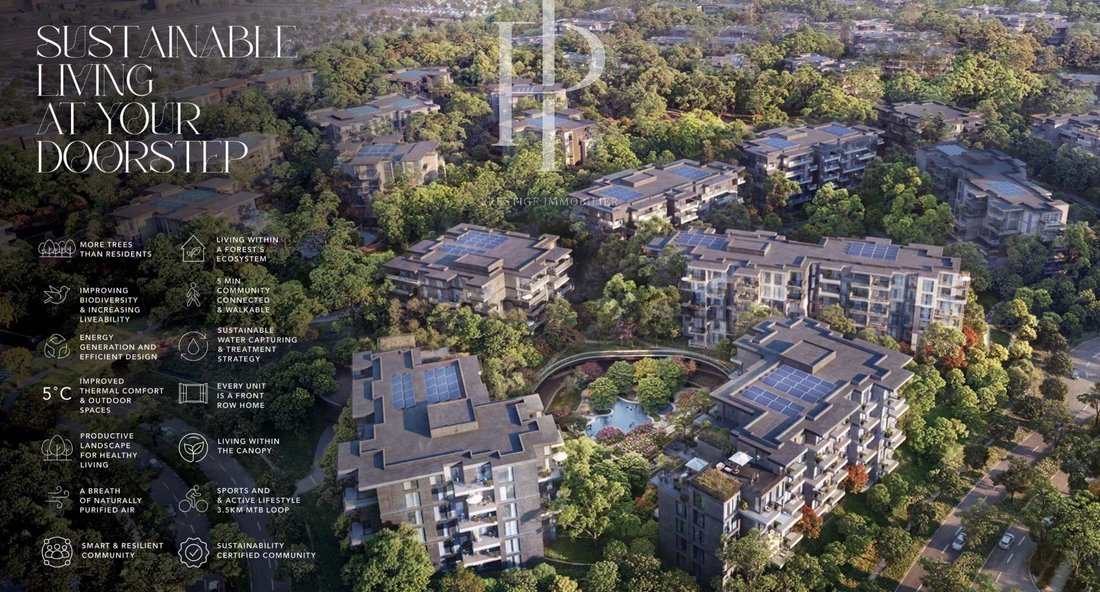 2 Bedroom Ghaf Woods New Dubai Forest In Dubai, Dubai, United Arab ...