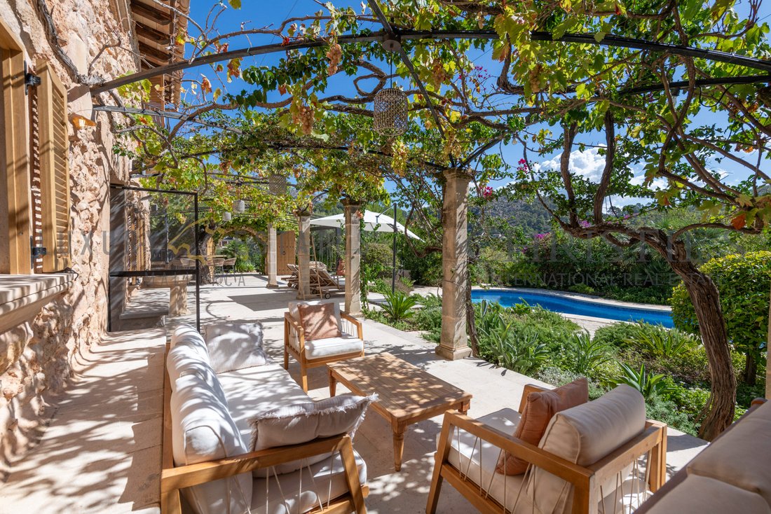 Rustic Natural Stone Finca In Andratx With Dans Andratx, îles Baléares ...