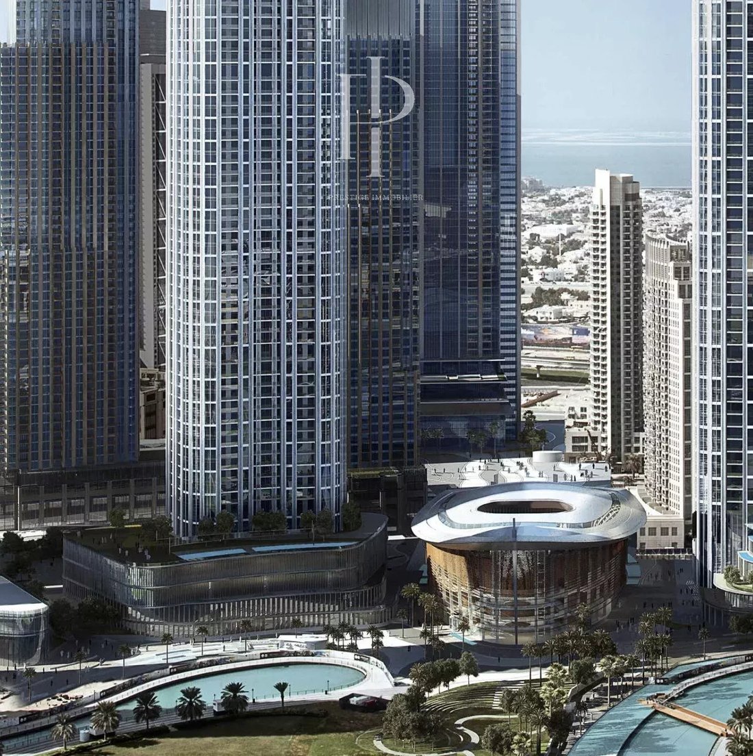 Il Primo 4 Bedroom Downtown Full Fountain In Dubai, Dubai, United Arab ...