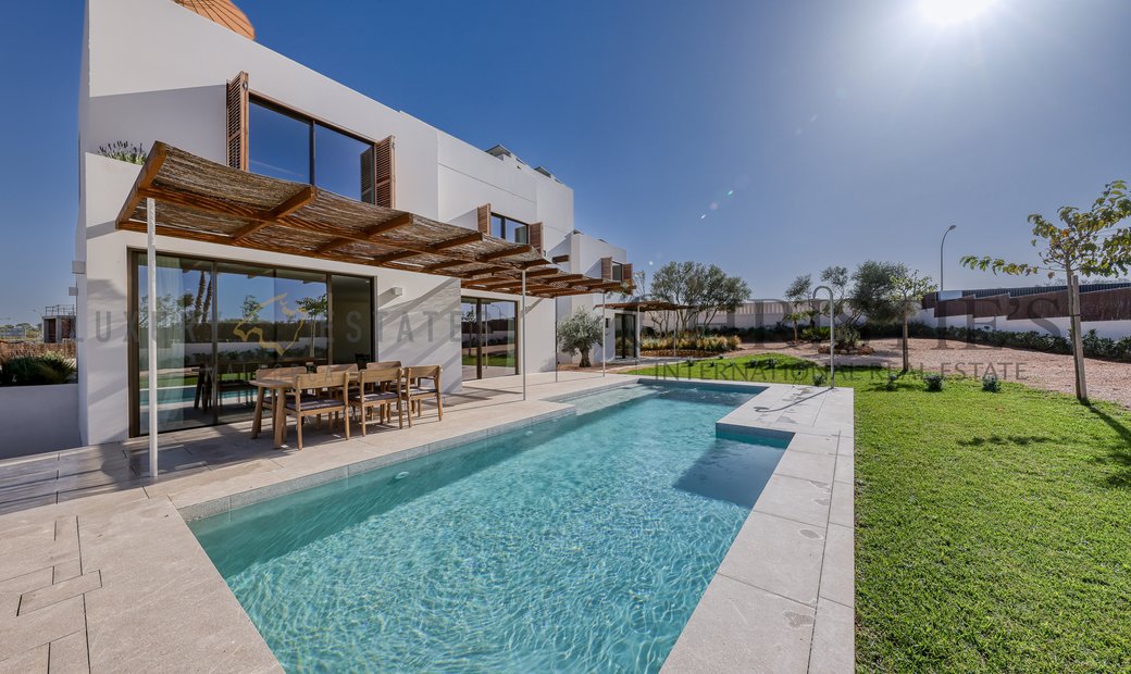 Modern New Build Villa In Son Gual Near The In Palma, Balearic Islands ...