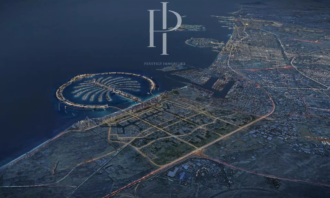 5 Br Palm Jabel Ali Beachfront Villa Dans Dubaï, Dubaï, émirats Arabes ...