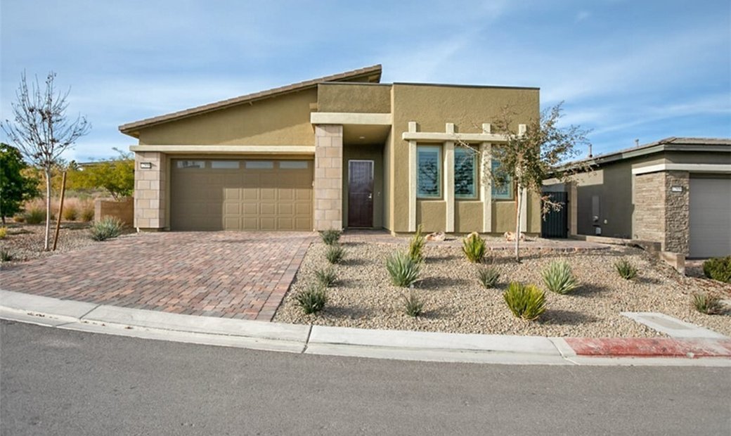 Wohngebiet Las Vegas In Las Vegas, Nevada, Vereinigte Staaten Zu ...