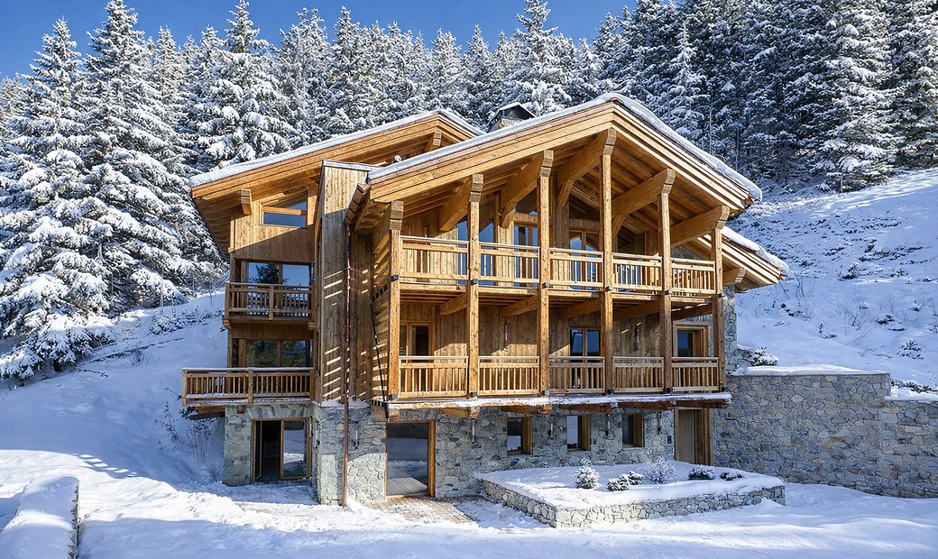Chalet De La Loze C Brand New En Les Allues, Auvernia Ródano Alpes ...