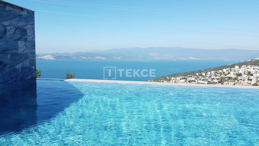 Panoramic Sea View Villa With Infinity Pool In En Provincia De Muğla ...