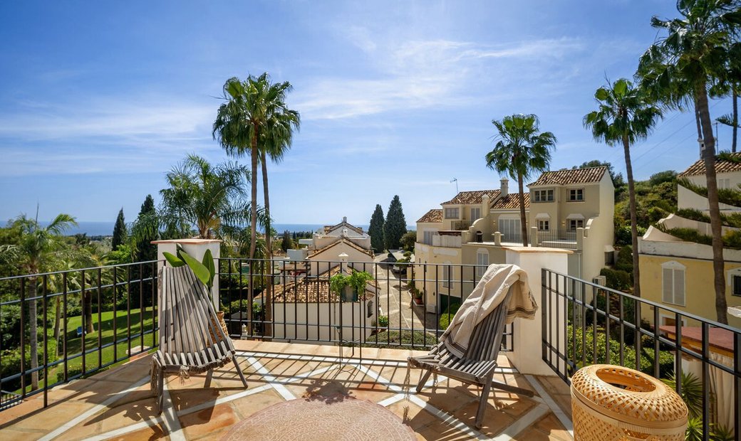4 Bedrooms Sea Views Blend Of Andalusian In Marbella, Andalusia, Spain ...
