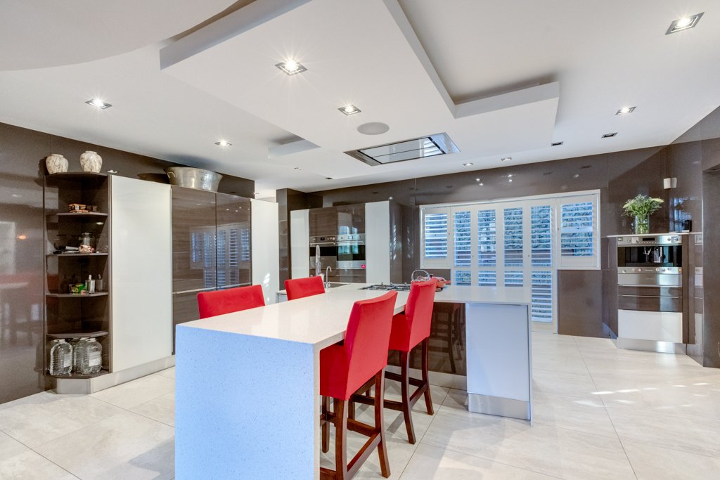 Un Chef D'œuvre Architectural Avec Des Dans Sandton, Gauteng, Afrique ...