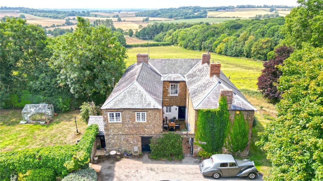 Farm, Byfield, Byfield, Daventry, En Byfield, Inglaterra, Reino Unido ...