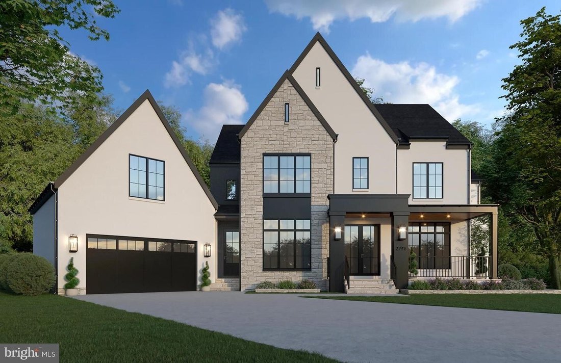 Neubausiedlung Mit In Pimmit Hills, Virginia, Vereinigte Staaten Zu ...