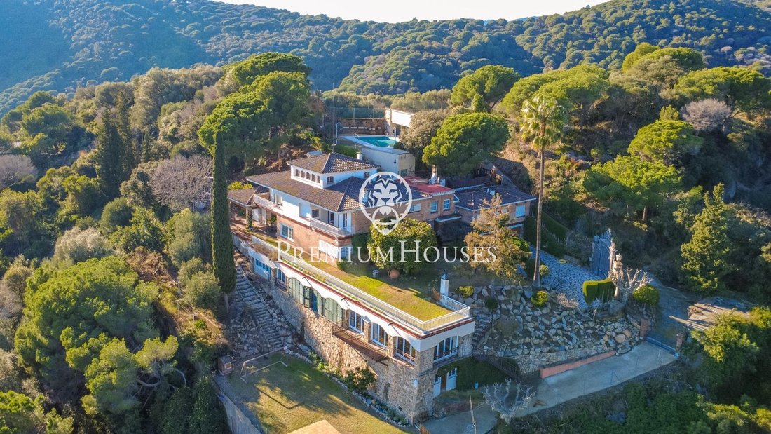 A Truly Majestic And Unique Property On In Cabrera De Mar, Catalonia ...