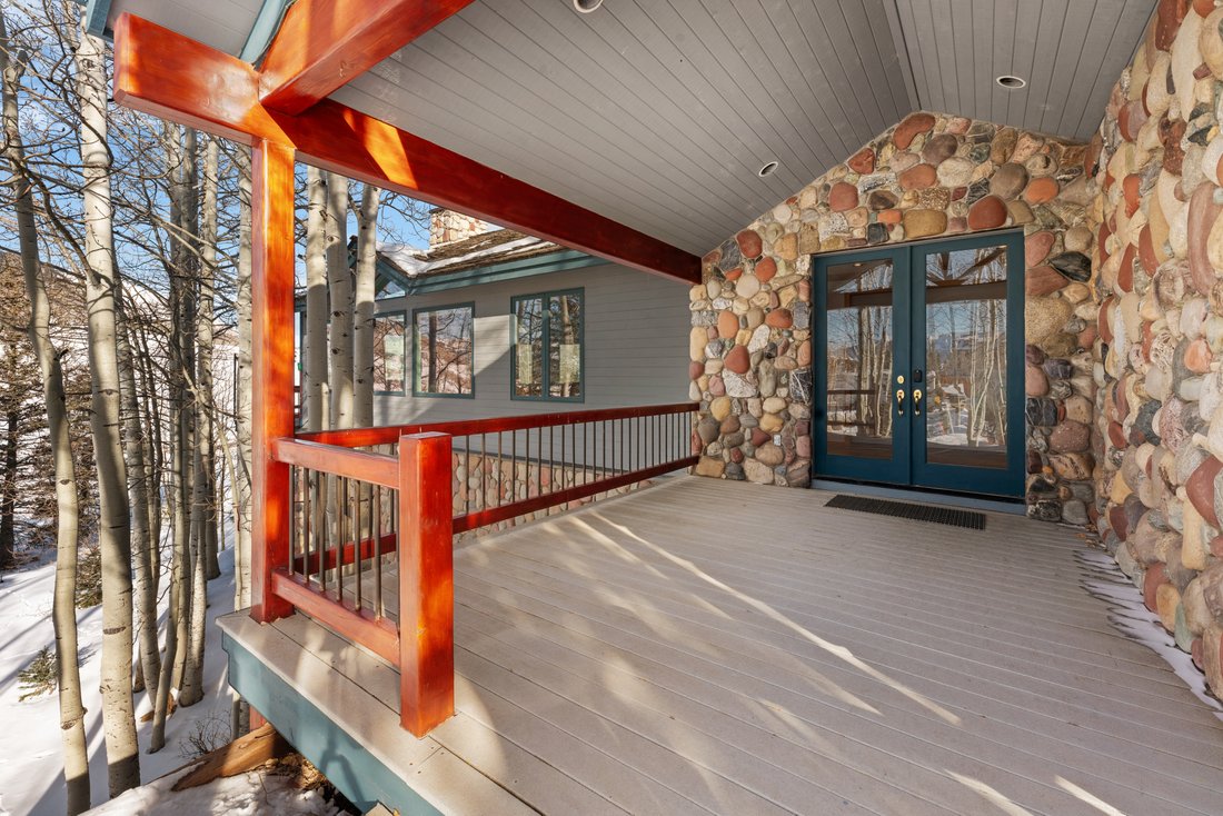 Situé à Gold Link Et à Côté Des Pistes Dans Crested Butte, Colorado ...