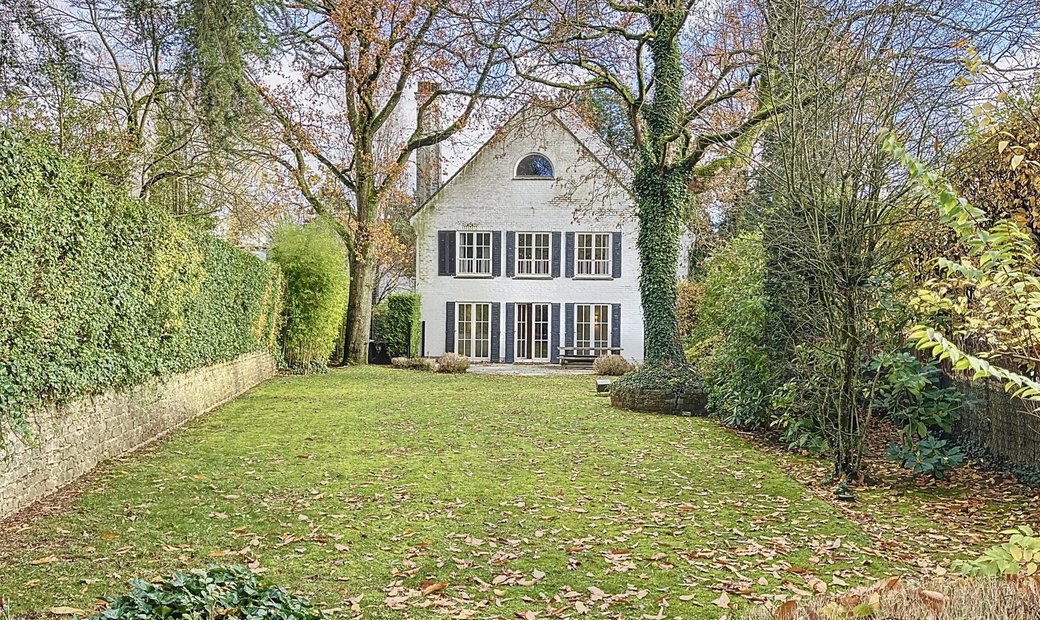 Leo Errera Elegant Family Villa With Garden And In Uccle, Brussels ...