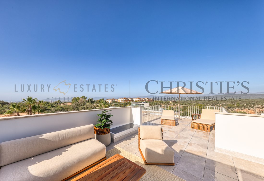 Modern New Build Villa In Son Gual In Palma, Balearische Inseln ...